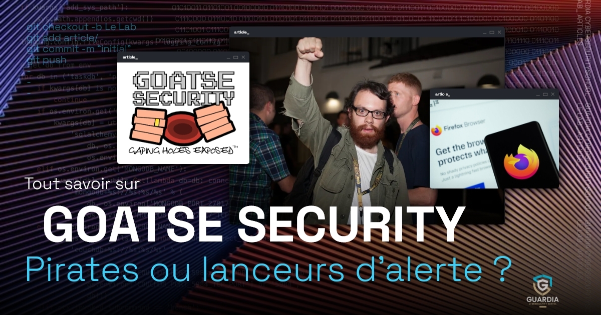 Goatse Security : Pirates ou lanceurs d’alerte ? - Guardia ...