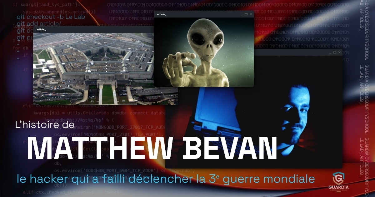 Matthew Bevan : le hacker qui a failli déclencher la 3ᵉ guerre mondiale ...