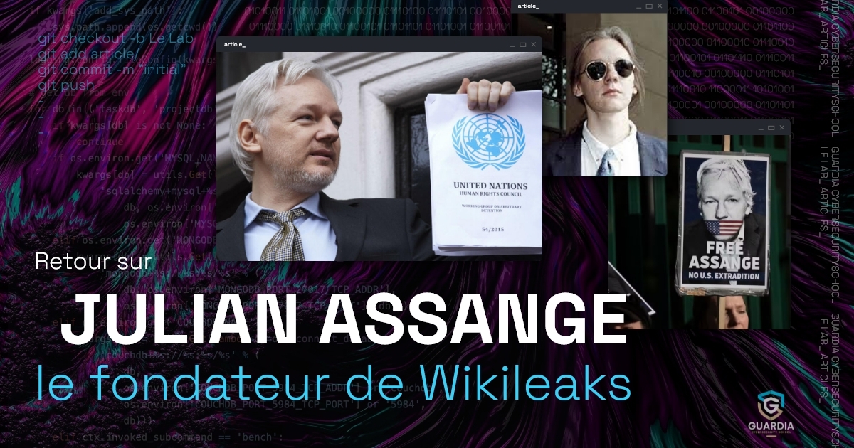 Retour sur l’histoire de Julian Assange, le fondateur de Wikileaks ...