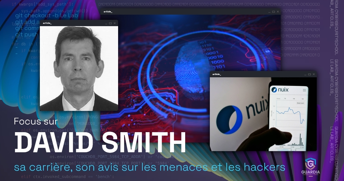 Focus sur David Smith : sa carrière, son avis sur les menaces et les ...