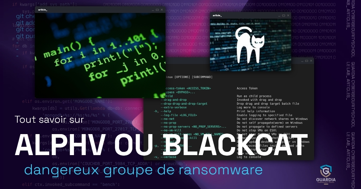Tout savoir sur ALPHV ou BlackCat, un dangereux groupe de ransomware ...